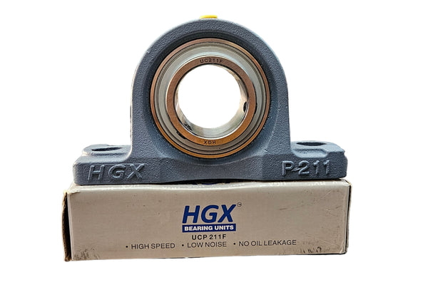 Pillow Block Ball Bearing Unit HGX UCP 211 – Kothari Mill Store